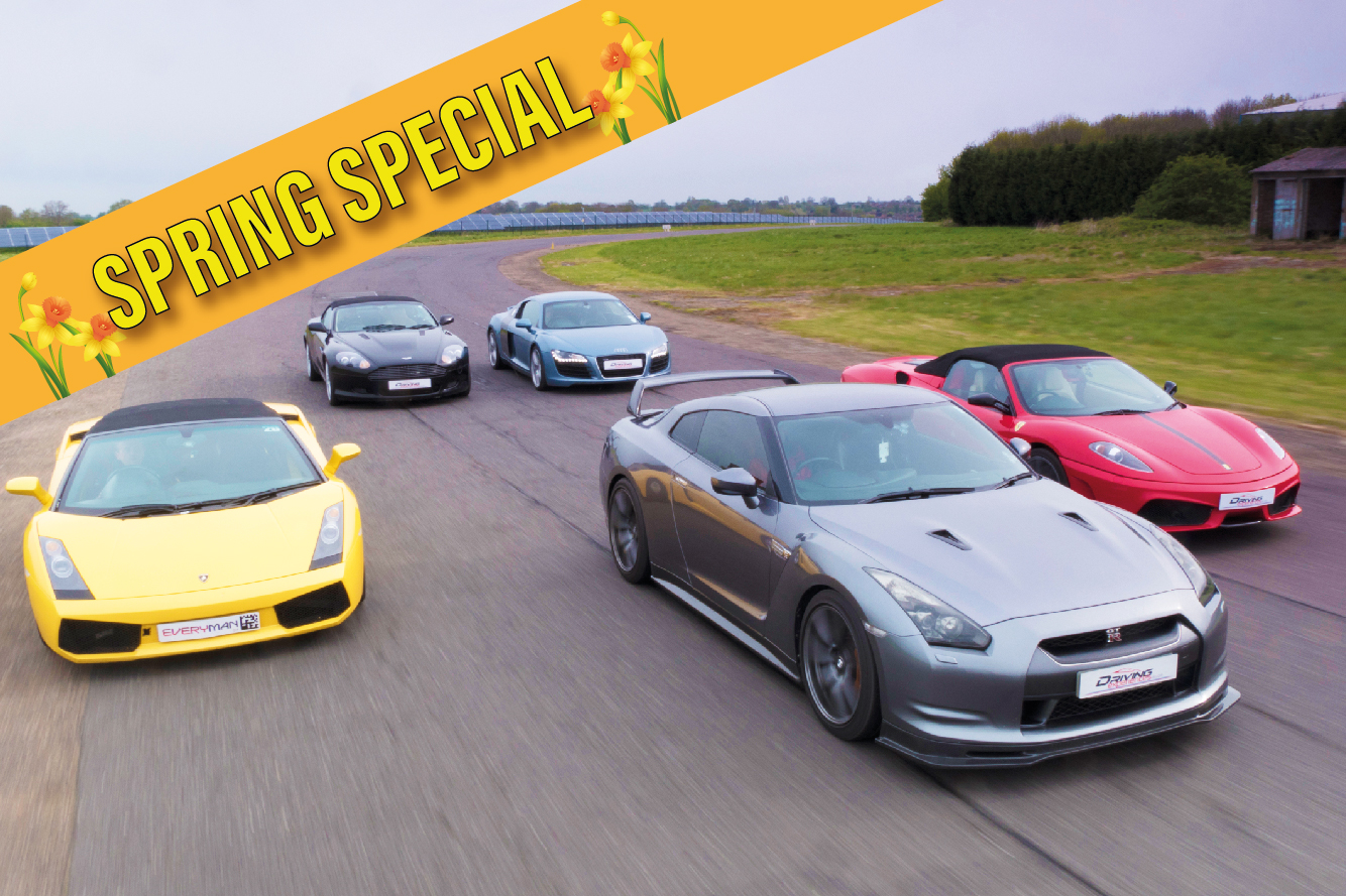 Spring Special Driving Experience 5 Car Special Offer + High Speed ...