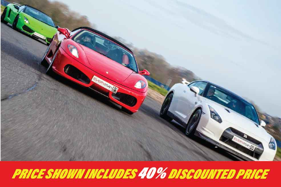Triple Supercar Experience LAST MINUTE OFFER | Everyman Racing