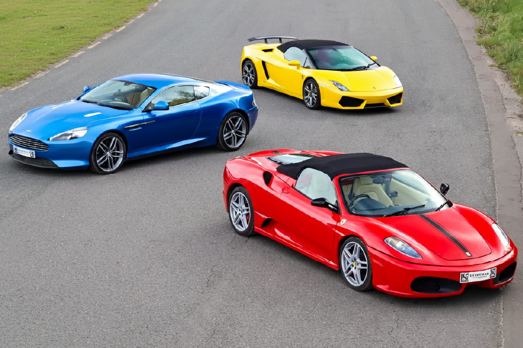 Triple Supercar Blast with Enhancement Pack | Everyman Driving ...